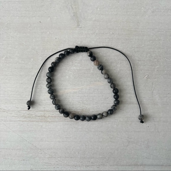 Accessories | Braided Natural Stone Bead Bracelet | Poshmark